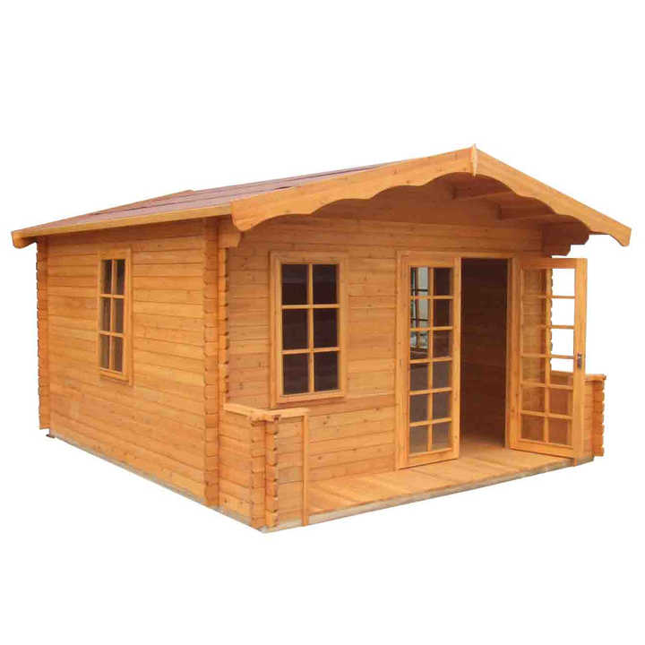 Garden Prefab Wooden Tiny Cabin Log House - ECO FRIENDLY