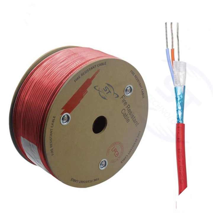 PH120 Mica Tape Insulation 2-Core OFC Tinned Copper Cable 2x1.5mm Fire ...