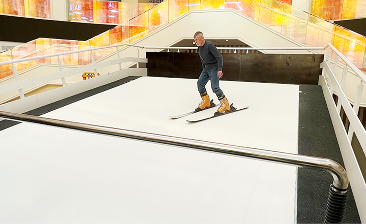 Indoor Ski Simulator - Endless Dry Ski Slope Experience