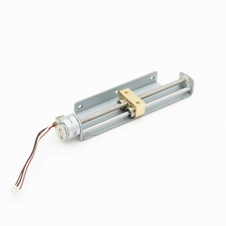 90mm Stroke Micro Linear Stepping Motor - 5V DC Actuator