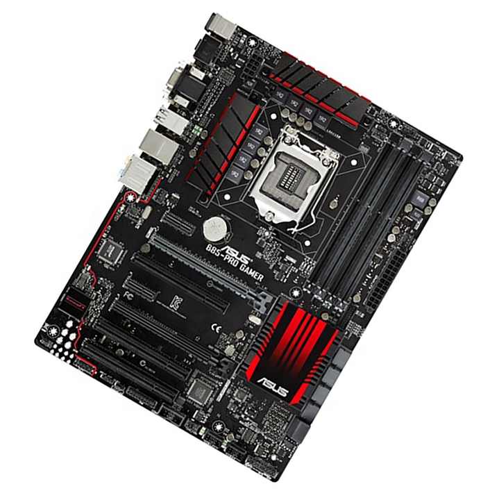 Intel B85-PRO GAMER Motherboard - 32GB DDR3, ATX Form Factor