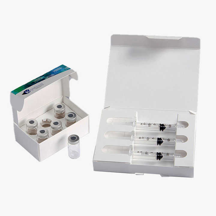 Custom White Card Board Paper for Gift Vial Packaging