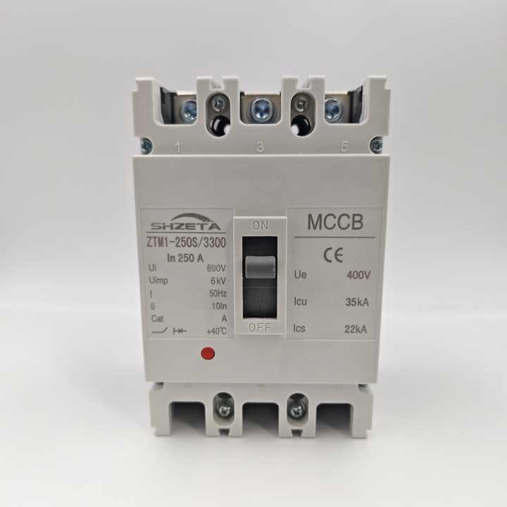 Mccb Electric Circuit Breaker Mccb 4Pole 250A Mccb Moulded Case Circuit ...