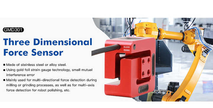 GMD301 Multi Axis Force Sensor Dimensional Three-dimensional Sensor Multi-component Force Sensor ...