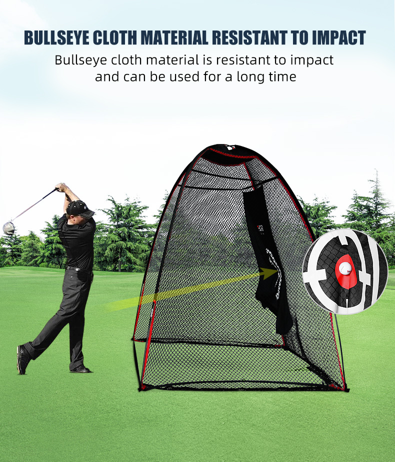 PGM LXW026 golf tent practice net indoor and outdoor chipping folding ...