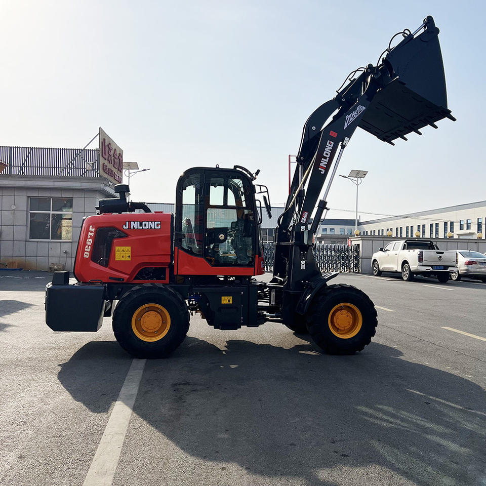 China Manufactured High Power Compact Diesel Wheeled Front Loader with ...