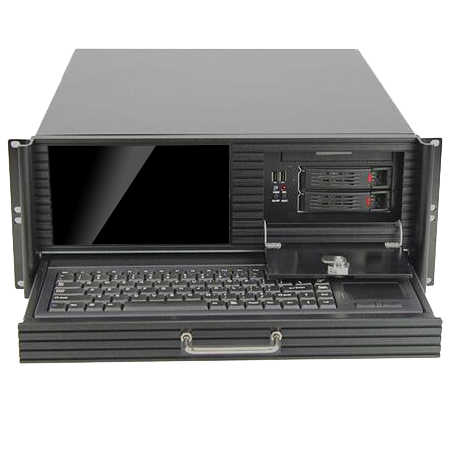 19 Inch Rack Mount Industrial Workstation Computer 4U Height Chassis ...
