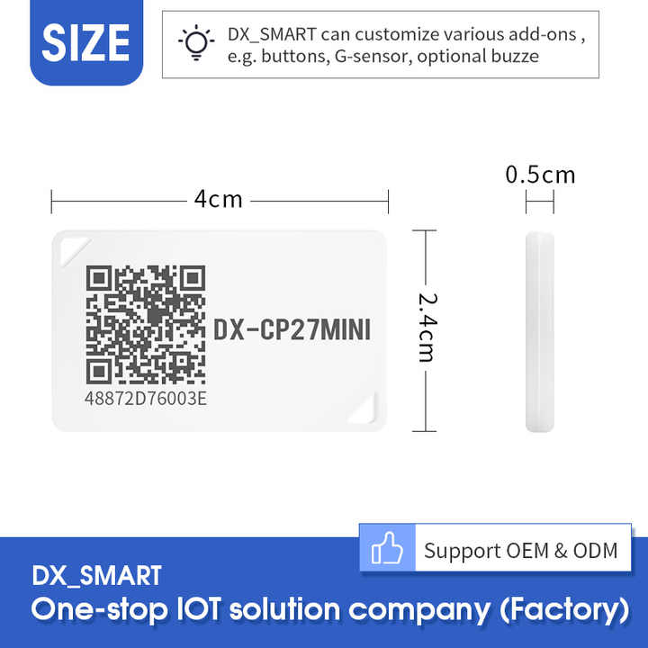 Disposable Bluetooth Programmable Ultra Thin Beacon for assets tracking ...