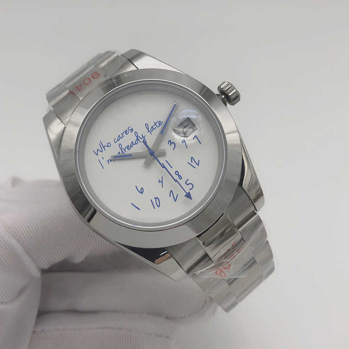 Who Cares IM Already Late Watch - DIY Automatic Mechanical