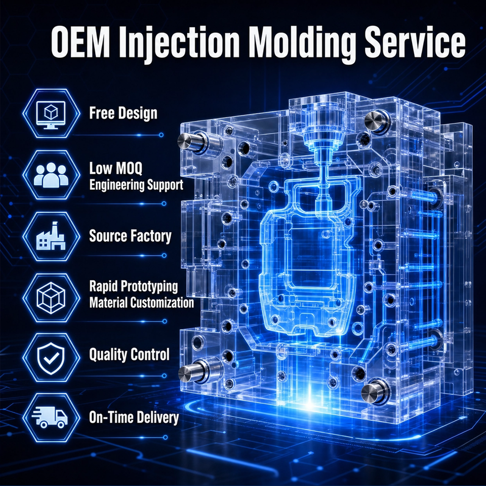 OEM Injection Molding Service Plastic Enclosures Housings Components ...