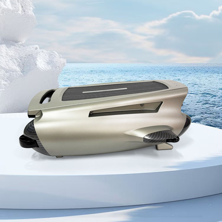 Robotic Pool Surface Cleaner High Efficiency Dual Charging Portable ABS ...