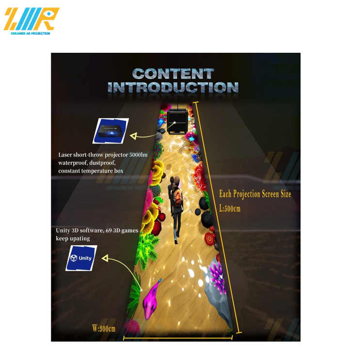 Projection Mapping Floor 3d Interactive Floor Projection Game ...