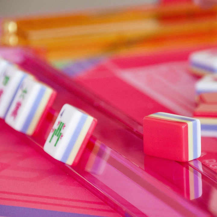 Custom Japanese Mahjong Tiles - Hand Painted Acrylic