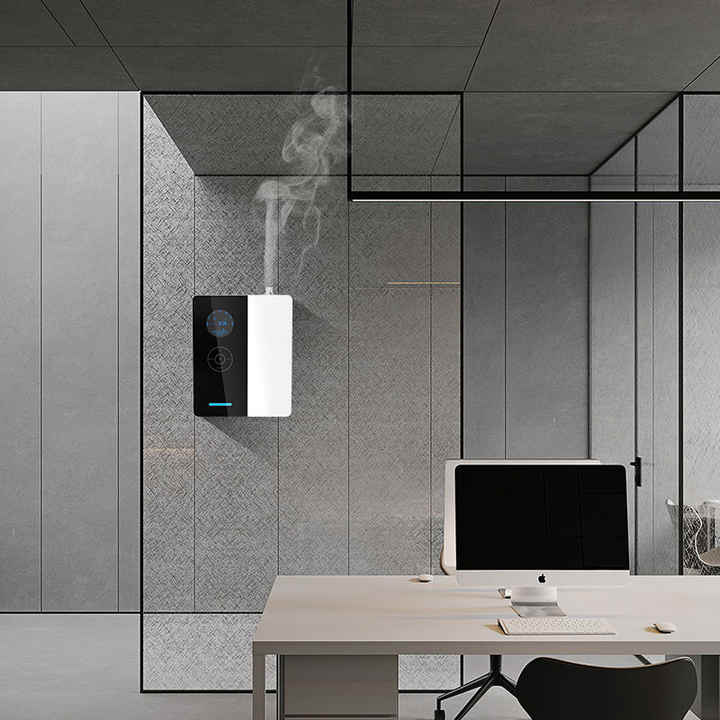 Customized Whole Black White Hotel Collection Wifi App Metal Scent ...
