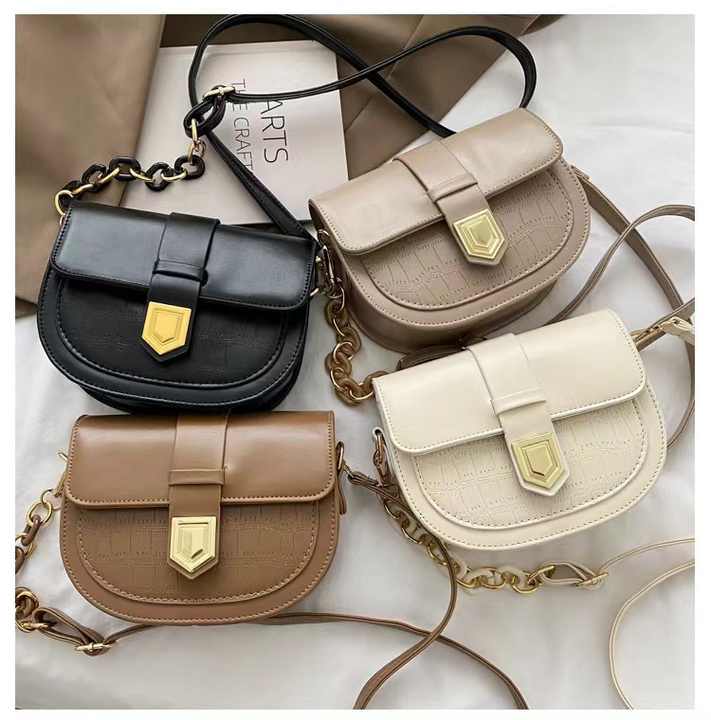 2023 Fashion Bags Niche Design Small Square Bags Summer Letter Wide ...
