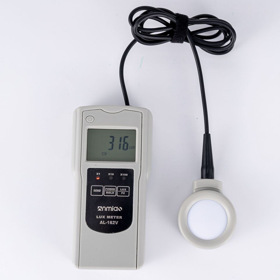 Portable Luminometer 0~50,000 Digital Light meter Lux test equipment ...