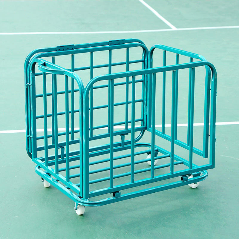 Ball Car Basketball Trolley Movable Portable Storage Cart Foldable ...