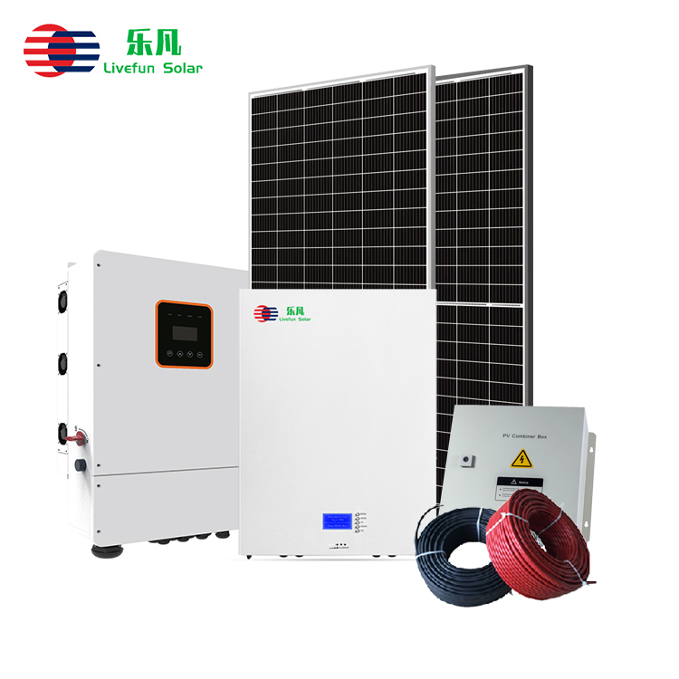 Solar Complete System On/off Grid Hybrid 5kw 10kw 15kw 20kw Solar ...