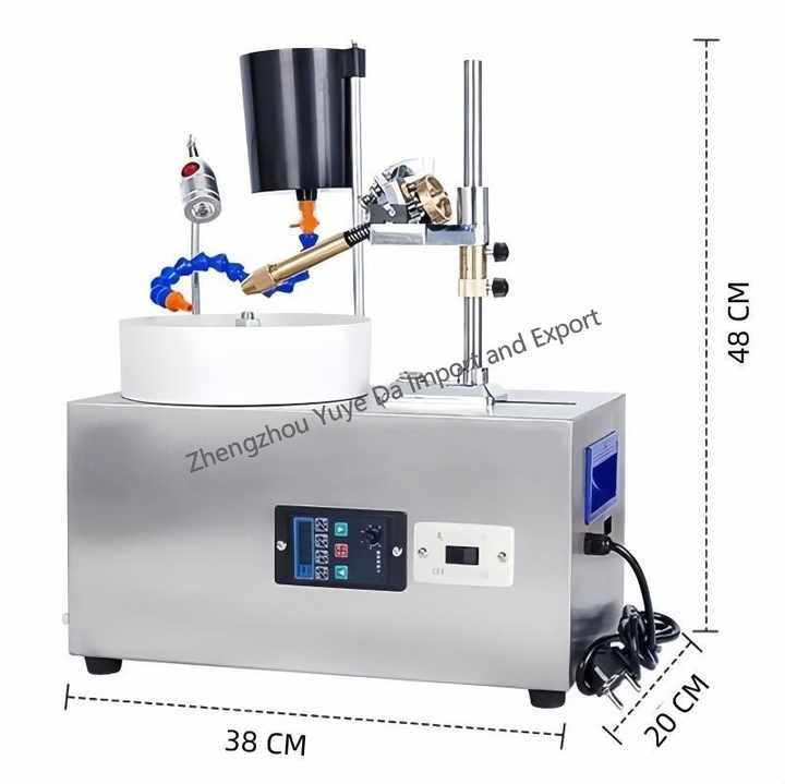 Lapidary Machine Gem Faceting Machine 180W 2800RPM Stone Grinding ...