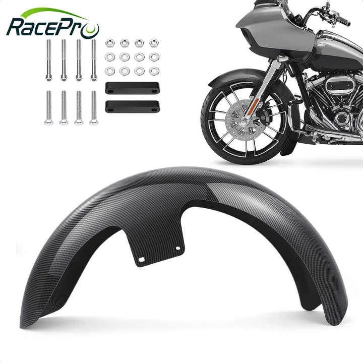 RACEPRO Motorcycle 21 Inch ABS Front Fender for Harley Touring Electra ...