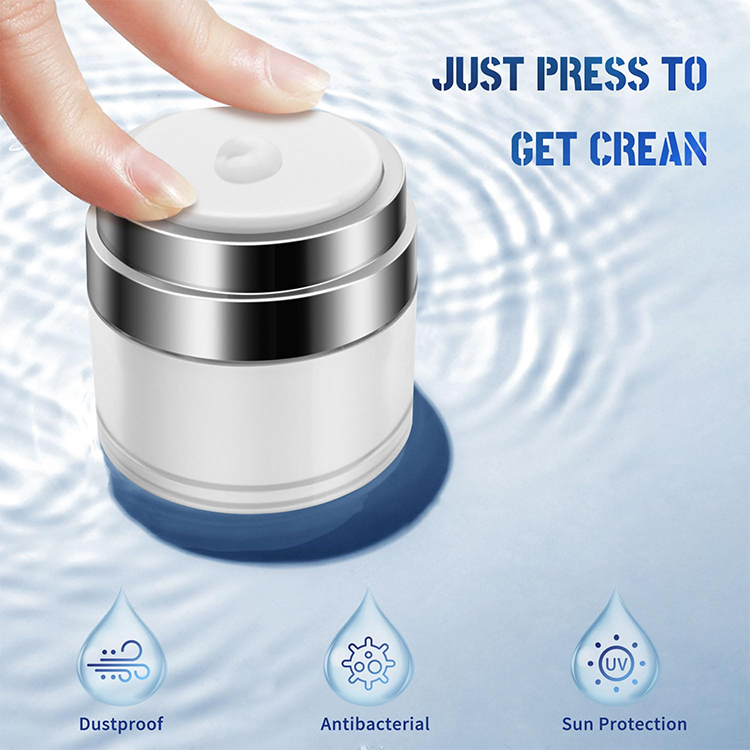 Airless Pump Jar - Premium Cosmetic Packaging 15ml-50ml