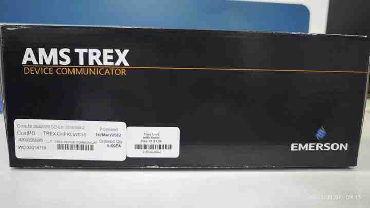 100% Emerson AMS Trex Device Communicator 475 Field Communicator ...