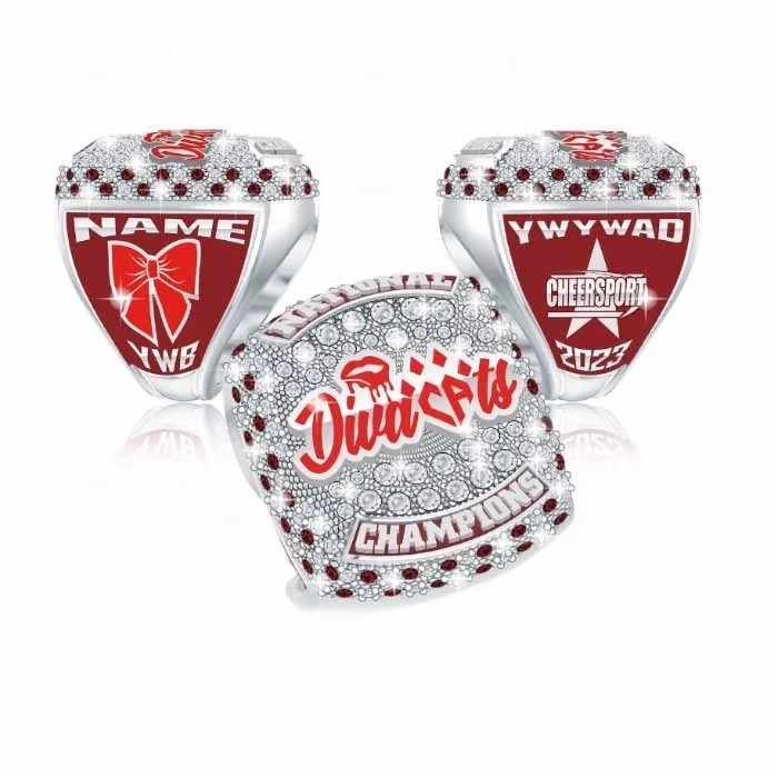 Custom Stainless Steel Championship Rings for Sports Leagues - OEM