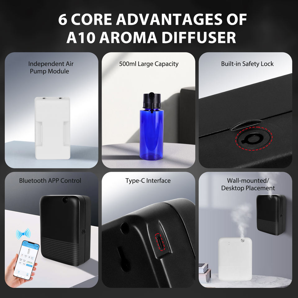 2026 New Commercial Luxury Hotel Office Smart Cold Air Scent Diffuser ...