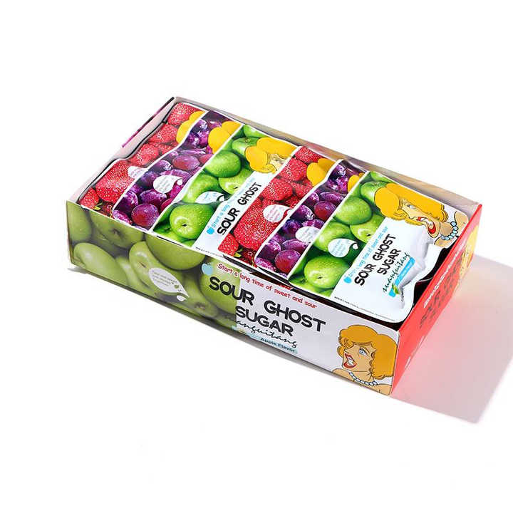 Wholesale Multi-Color Super Sour Acid Coated Candy Tastey Fruit Flavor ...