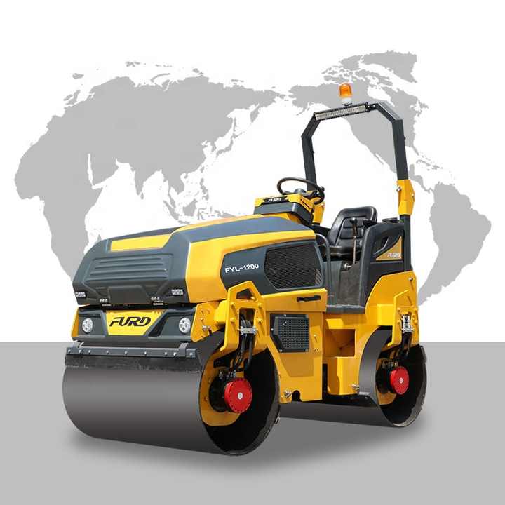 3 Ton Hydraulic Road Roller with Diesel Engine - FURD