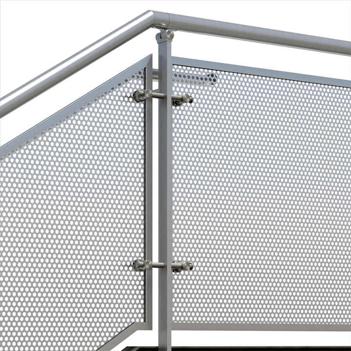 Perforated Sheet Metal Railing| Alibaba.com