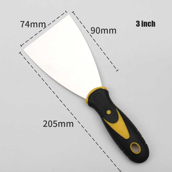 Scraper Putty Knife with Plastic Handle Flexible Blade Plastering Tools ...