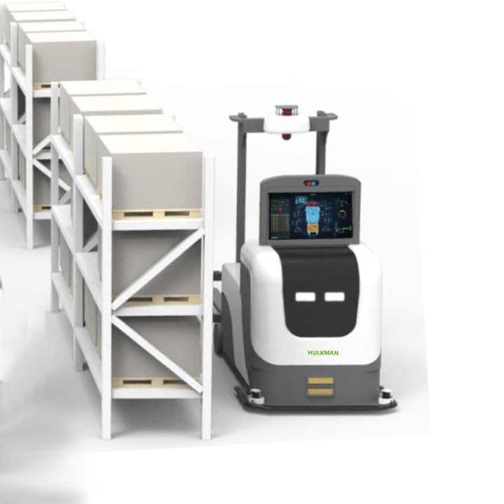 HULKMAN Automated Forklift Robot 1.5 Ton Lifting Height Laser Agv ...