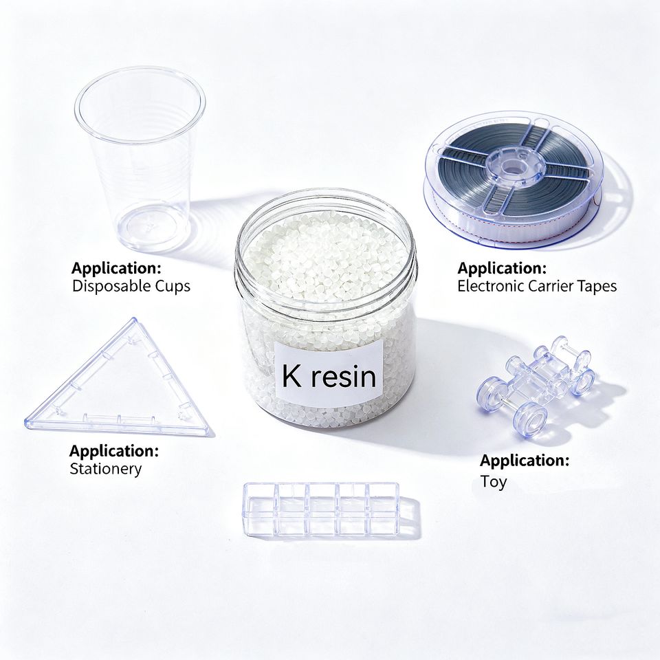 SUNION Transparent K-Resin Granules - High Impact Resilience