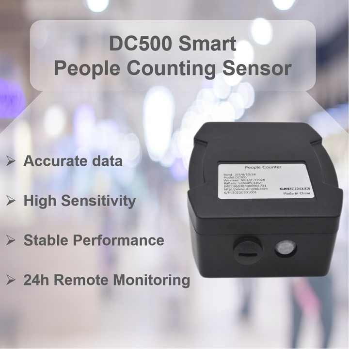 CNDINGTEK DC500 Smart People Counting Sensor - Remote Monitoring