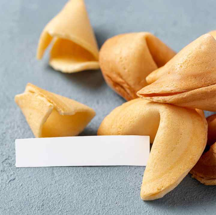 Fortune Cookies - Sweet Wafers with Cream & Butter Flavour