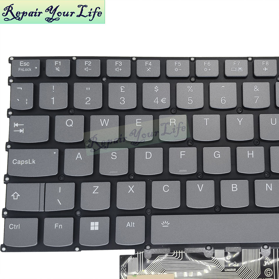 UK RGB Backlit Laptop Keyboard for LENOVO Ideapad Gaming 3/15IAH7 3 ...