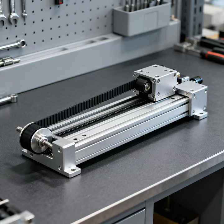 High-Speed Long-Stroke Belt-Drive Linear Stage for Electronics ...