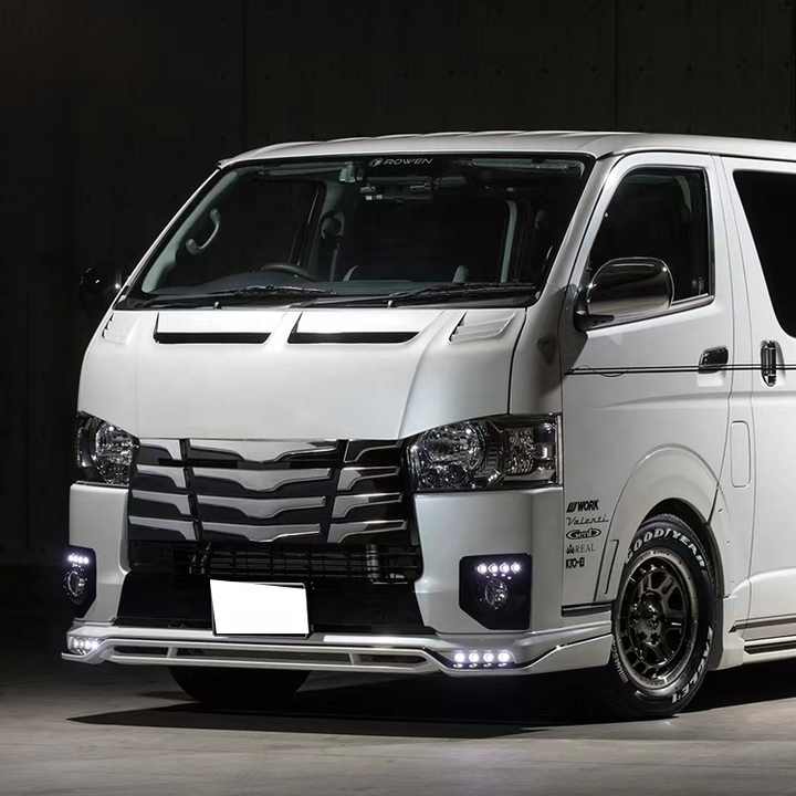 Hiace KDH200 Rowen Design Bonnet Engine Hood for Quantum Hiace 2005-18