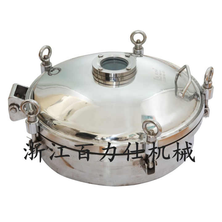 Steel Oval Flange Quick Open Manhole, Customized Industrial Circular ...