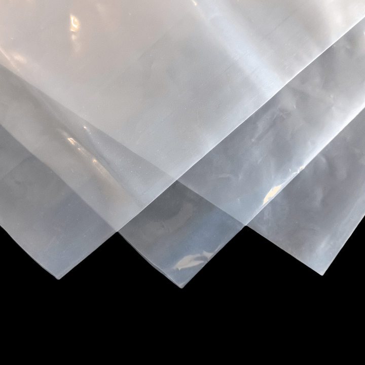 500pcs/LDPE Flat Bottom Plastic Bags, Transparent Waterproof Dust ...