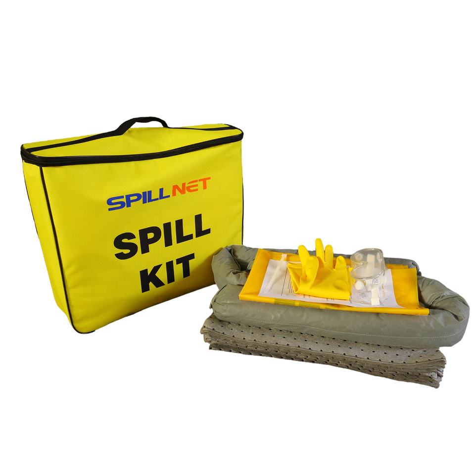 25L Universal Spill Response Cleanup Kits - a Quick and Convenient ...