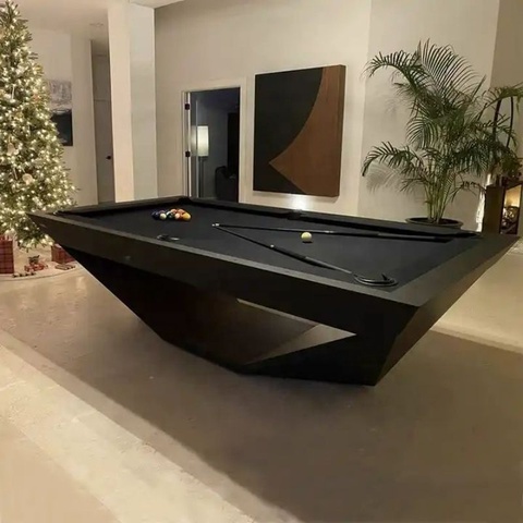 American 9 ball pool table 9ft 8ft snooker billiard table with high ...