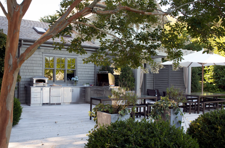 Outdoor Kitchen Outdoor Garden Kitchen Set Kitchen BBQ Cabinets ...