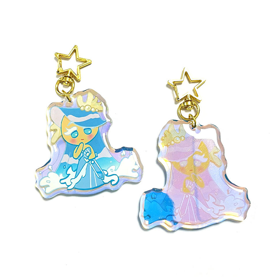 Customizable Holographic Anime Charms - Perfect Promotions