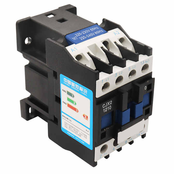 Three Phase Contactor CJX2-1210 3P 12A AC Contactor Voltage 380V 220V ...