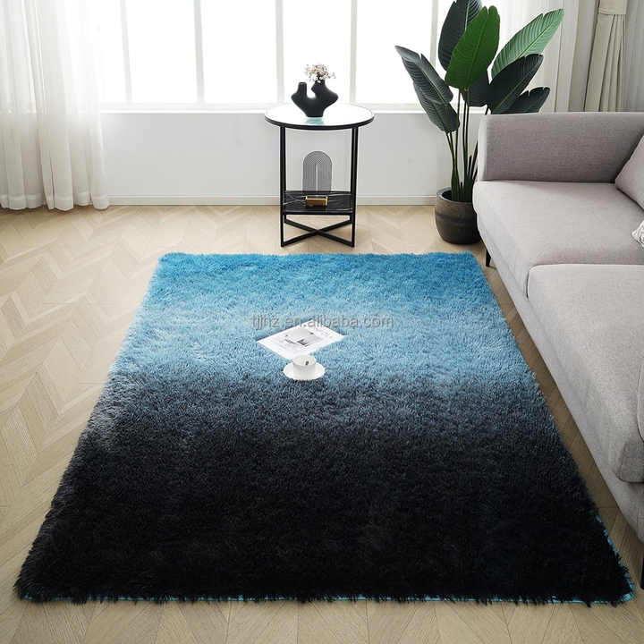 Fluffy Soft Shaggy Plush Fuzzy Furry Floor Carpet Non-Slip Modern ...