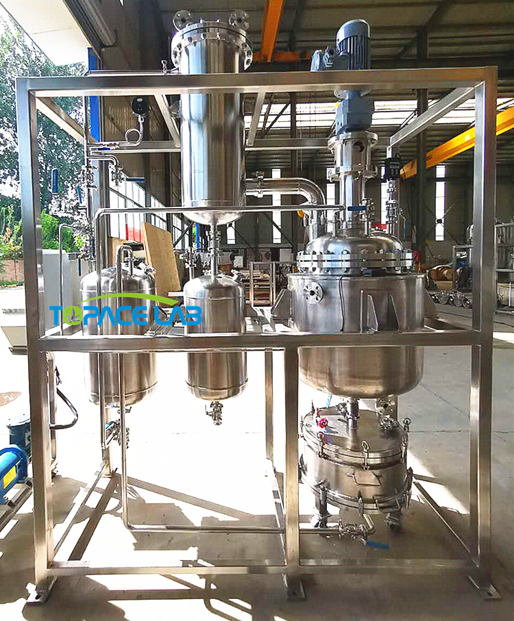Topacelab 50L 100L 200L crystallizer crystallization tank stainless ...