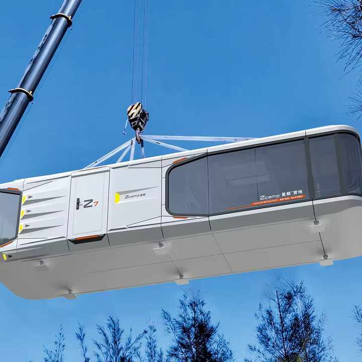 Mobile Living Container House - Portable Camping Capsule