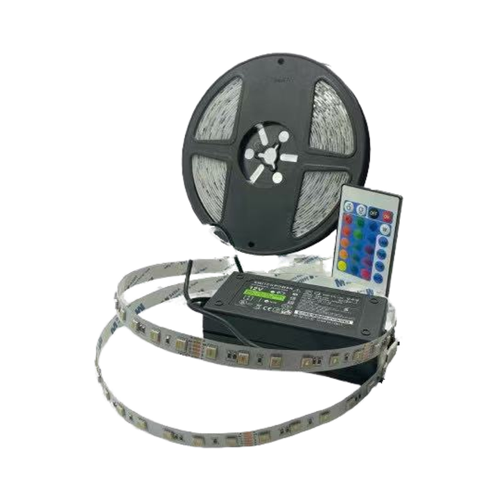 RGB 12V 24KEY Mini Strip Controller Music Synchronous APP Control ...